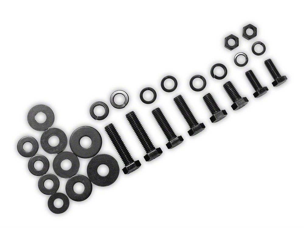 Barricade Replacement Bull Bar Hardware Kit for J100162 Only (10-18 Je ...