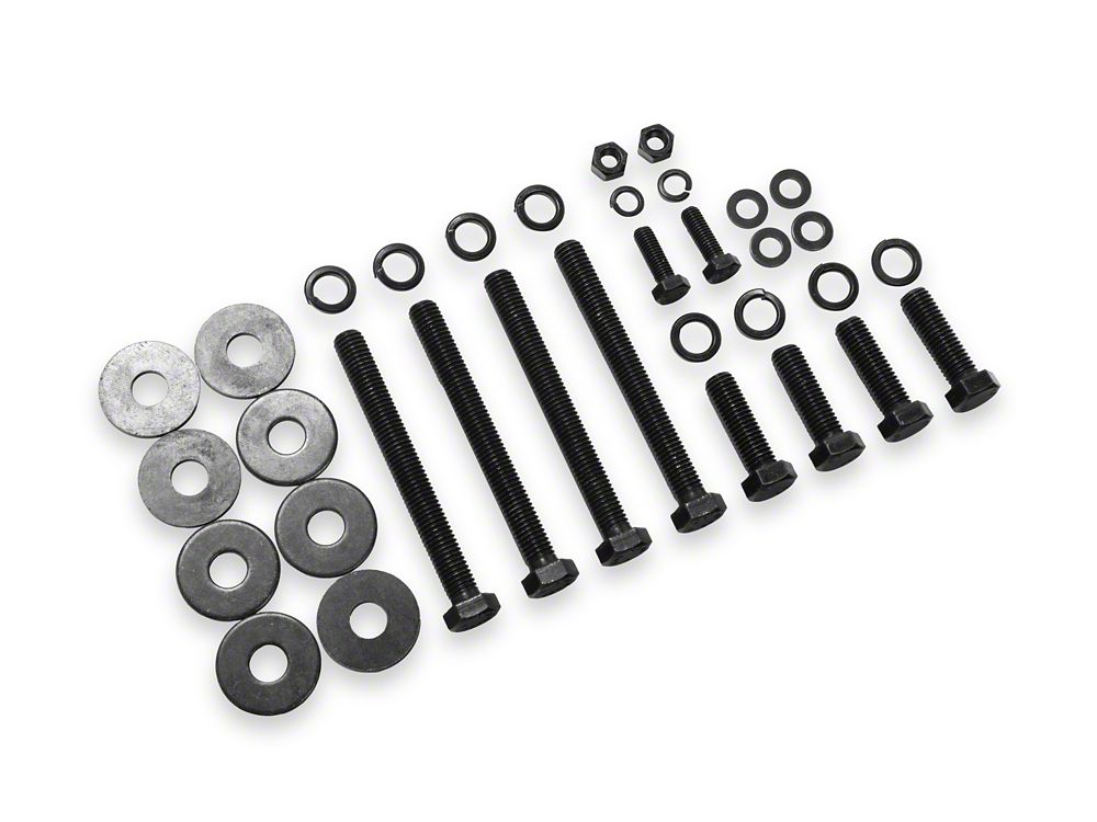 Barricade Replacement Rear Bumper Hardware Kit for J107020-1 Only (07- – Barricade Offroad