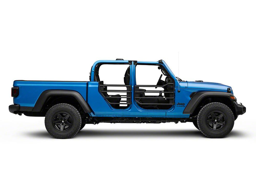 Barricade Tubular Adventure Doors; Rear (20-25 Jeep Gladiator JT ...