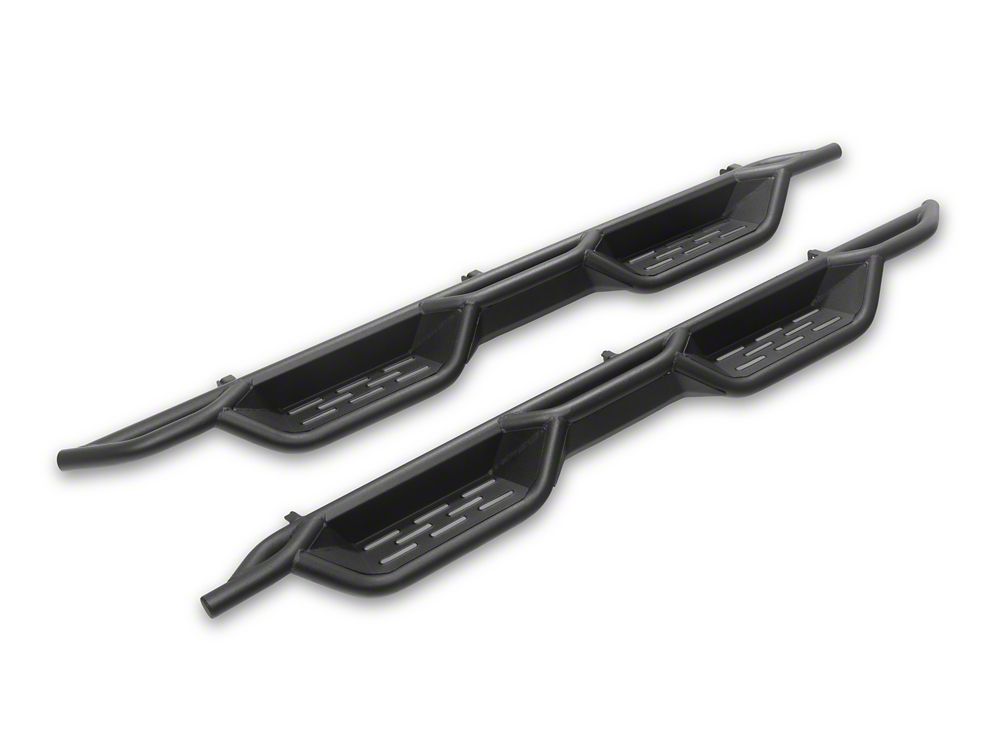 Barricade NB1 Drop Step Running Boards; Textured Black (25-26 4Runner ...